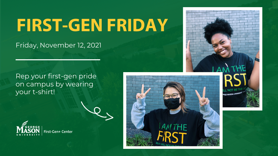 First-Gen Friday T-Shirt Day – First-Gen+ Center