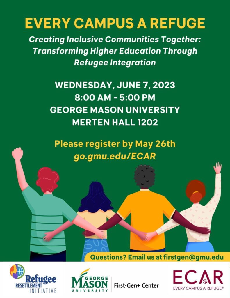 Every Campus A Refuge Training – First-Gen+ Center